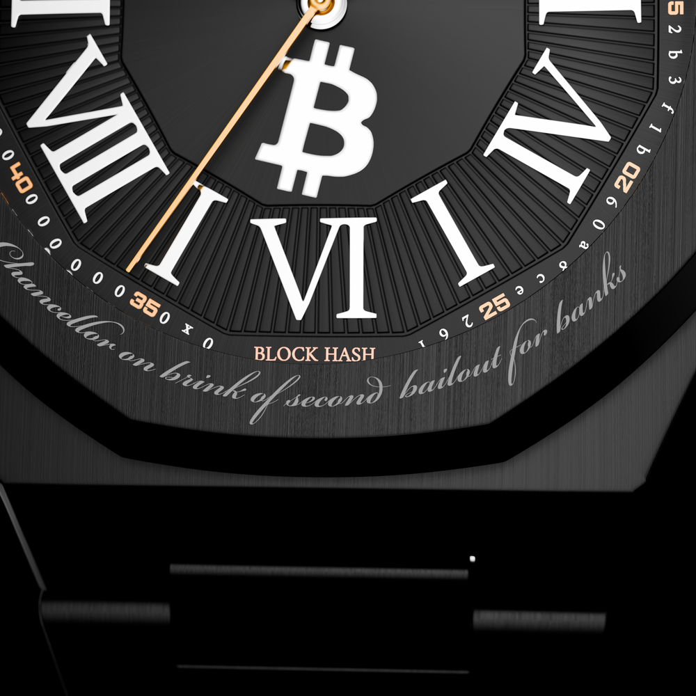 Bitcoin Genesis Watch - The Beginning of Sound Money