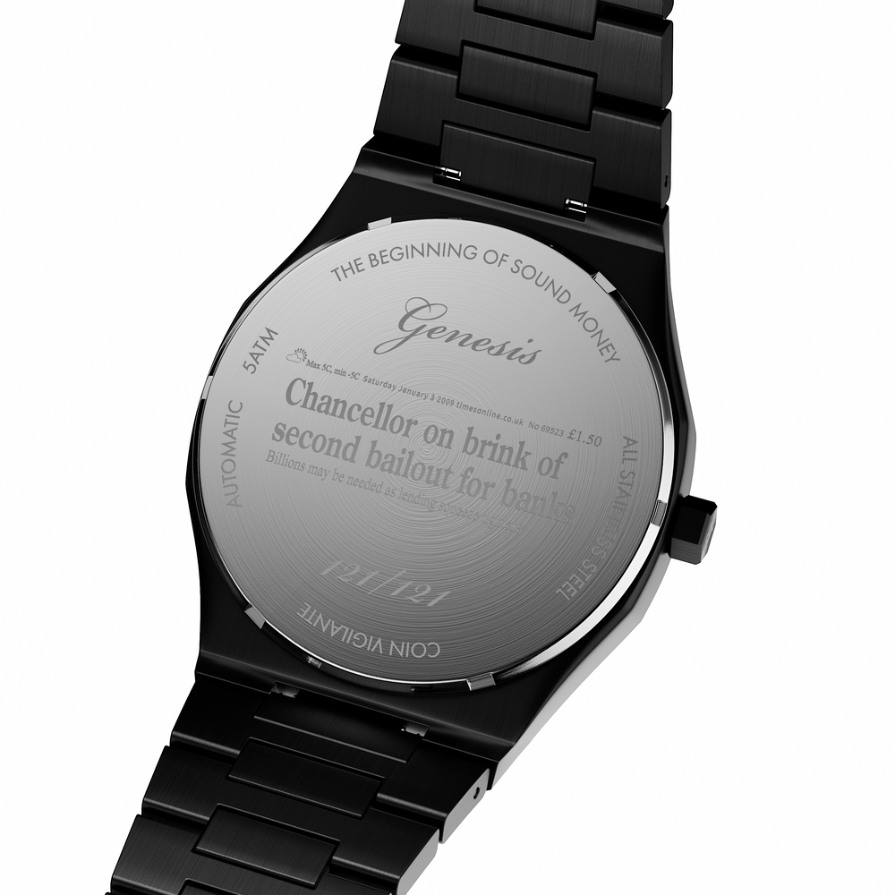 Bitcoin Genesis Watch - The Beginning of Sound Money